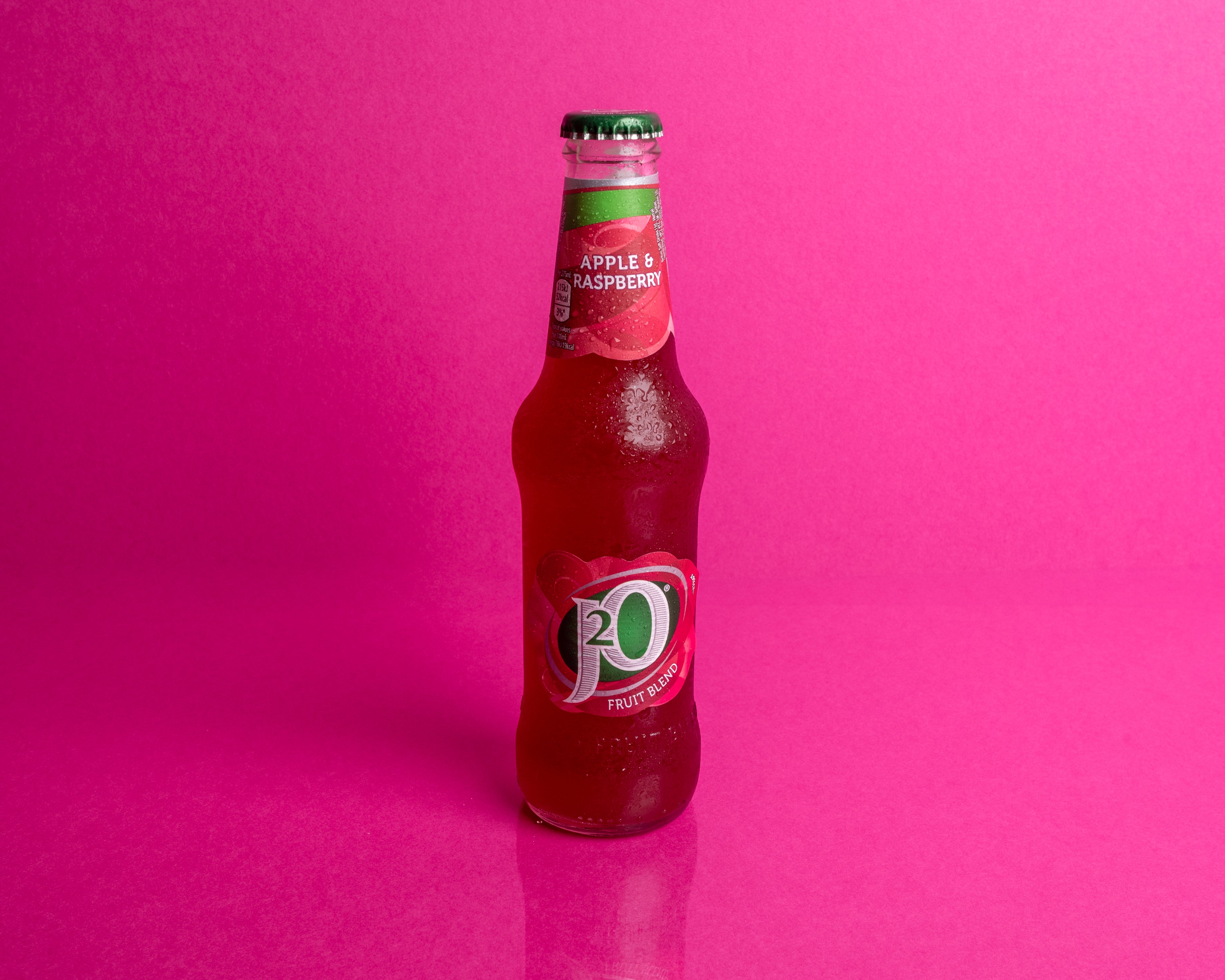 J2O Apple & Raspberry 275ml (Glass bottle) | Annies Dessert Cafe